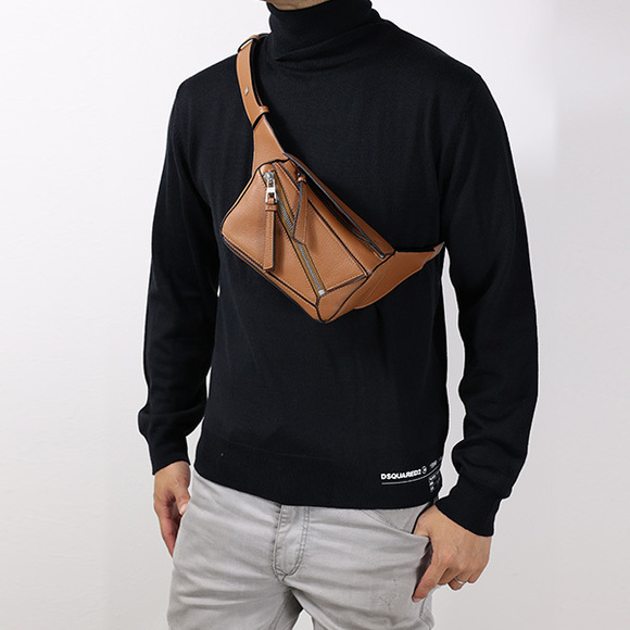 Loewe | Bags | Loewe Puzzle Mini Bumbag Tan | Poshmark